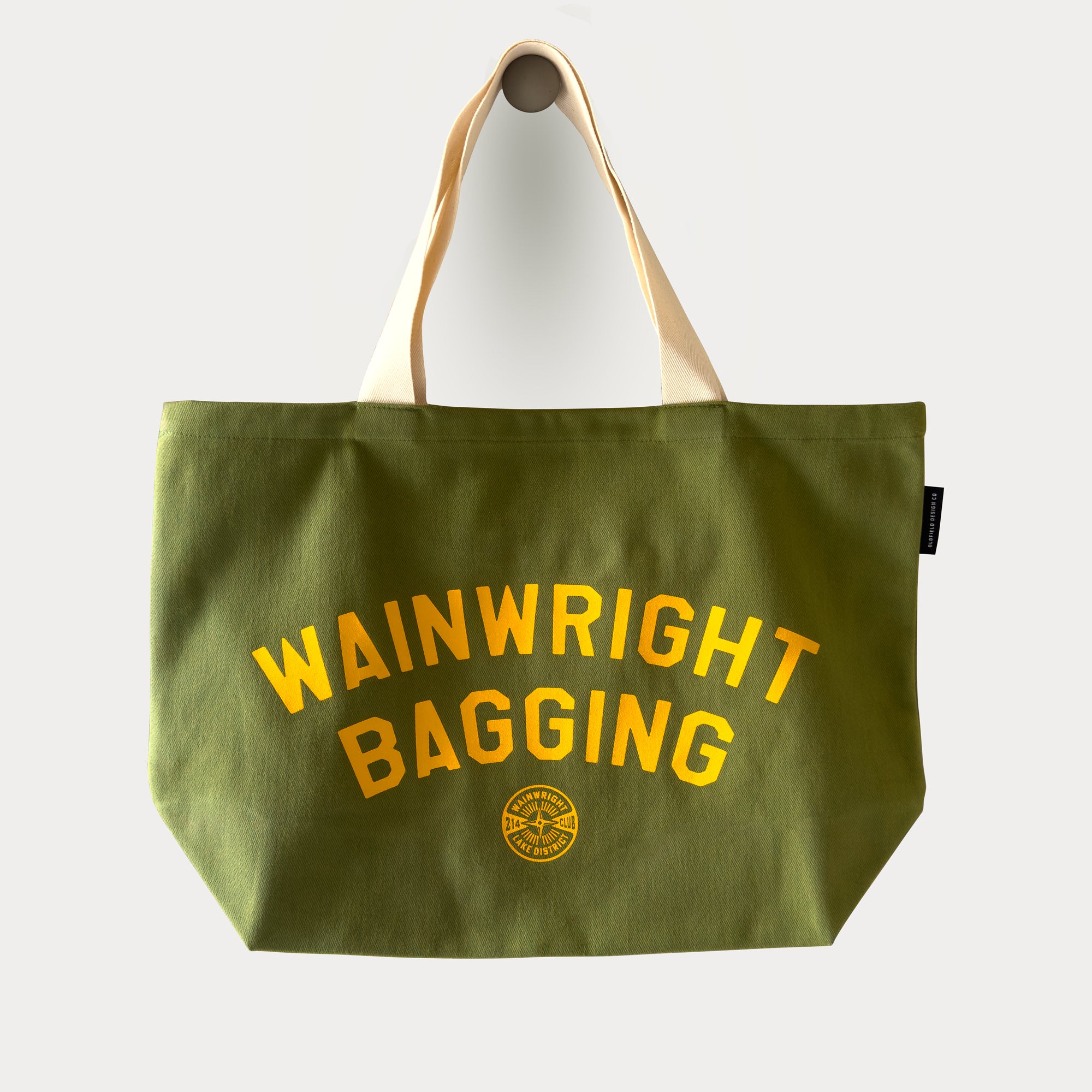 Wainwright Bagging - Green Tote Bag – oldfielddesignco